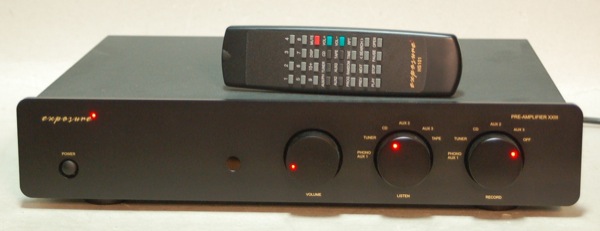 Exposure XXIII etuvahvistin – Classic Audio