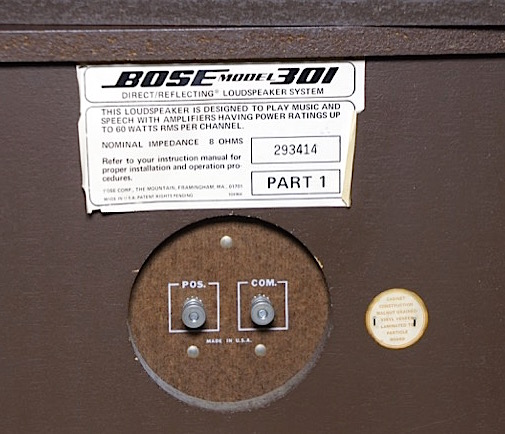 Bose 301 – Classic Audio