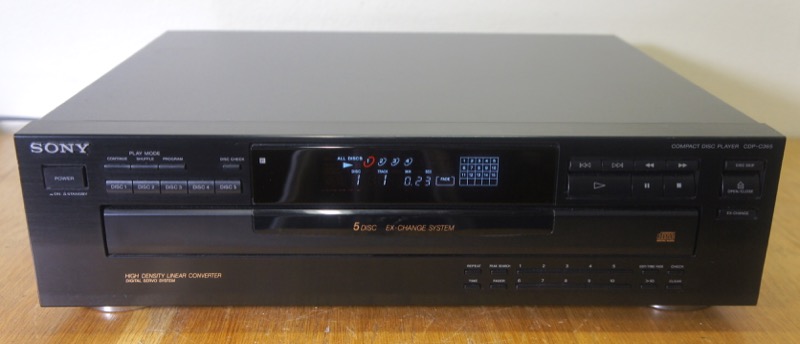 Sony CDP-C 365 – Classic Audio