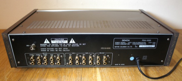 Denon PRA-1000 – Classic Audio