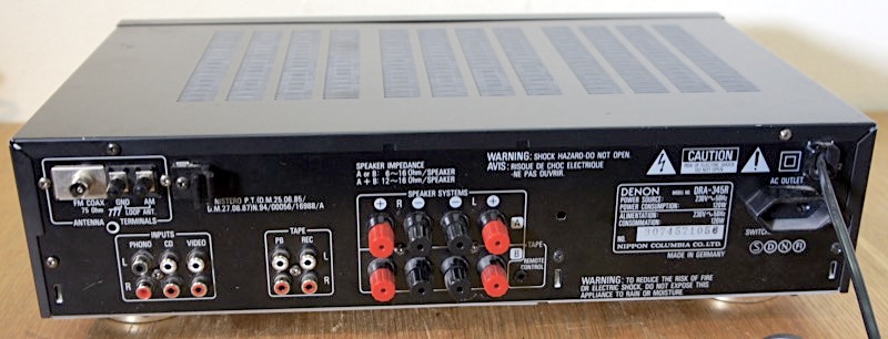 Denon DRA-345R – Classic Audio