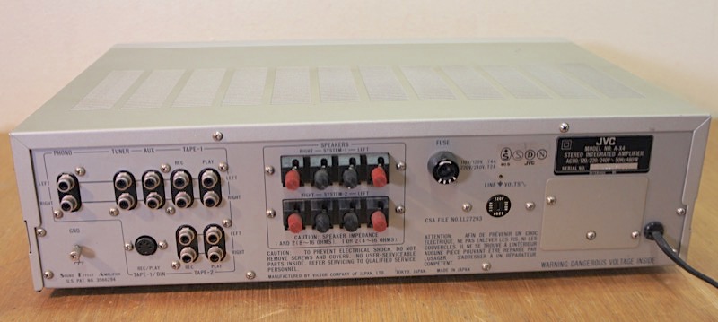 JVC A-X4 – Classic Audio