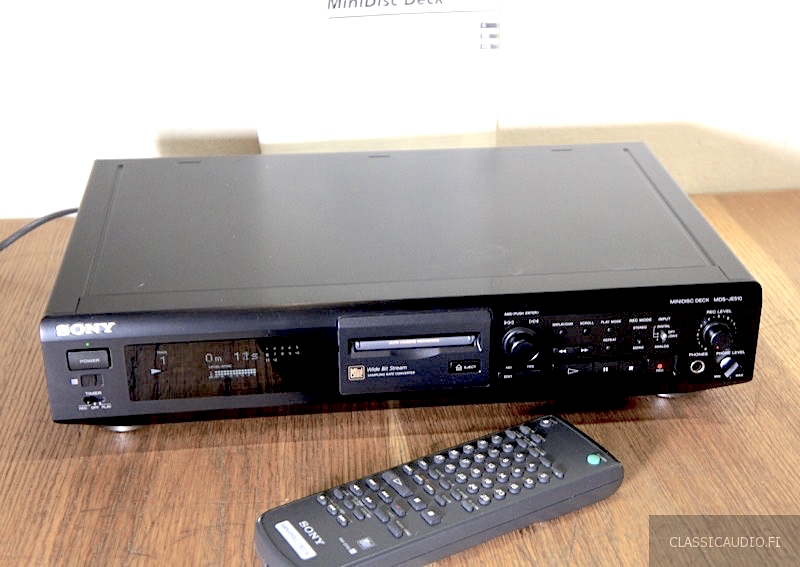 Sony MDS-JE510 – Classic Audio