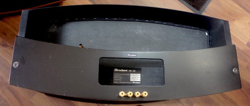 Quad ESL-63 + Gradient SW-63 + Gradient Crossover Unit – Classic Audio
