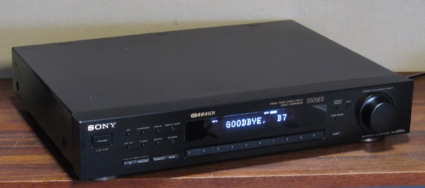 Sony S505ES – Classic Audio