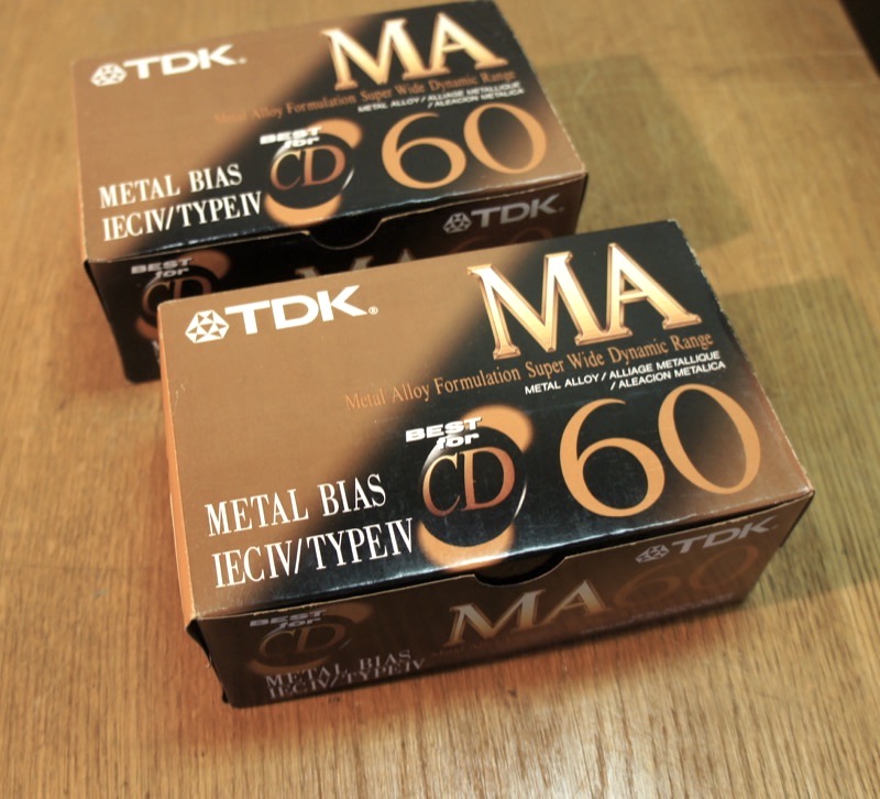 TDK MA60 Metal Bias – Classic Audio