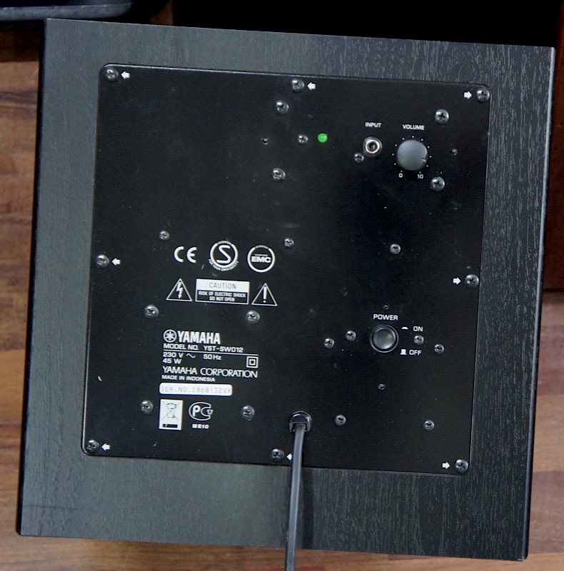 Yamaha YST-SW012 subwoofer – Classic Audio