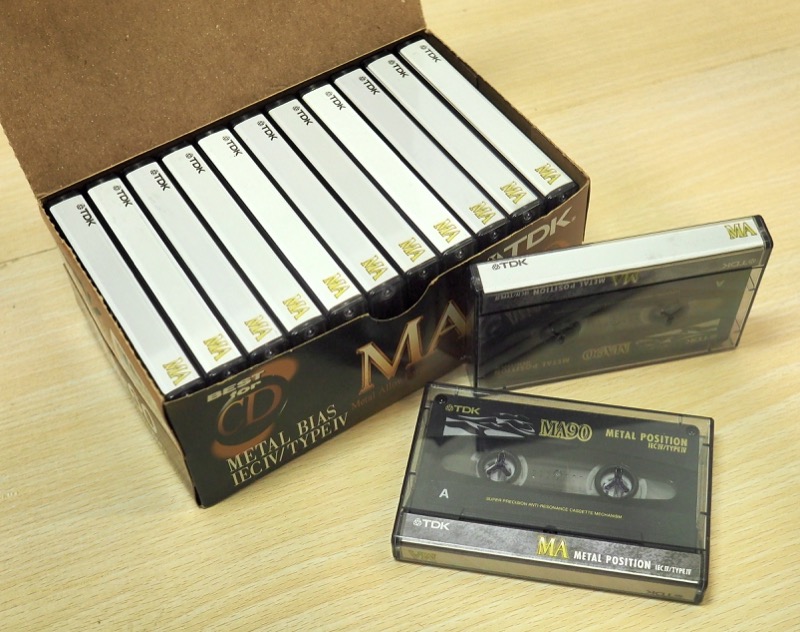TDK MA90 C-kasetit 13 kpl – Classic Audio