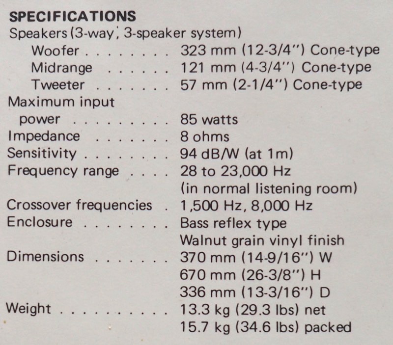 Sansui S-50 – Classic Audio