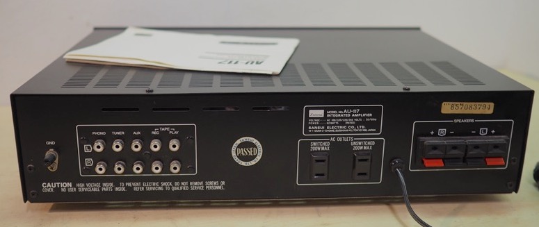 Sansui AU-117 – Classic Audio
