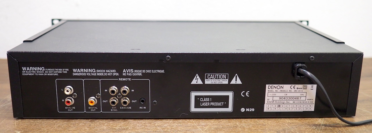 Denon DN-C615 CD/MP3-soitin – Classic Audio