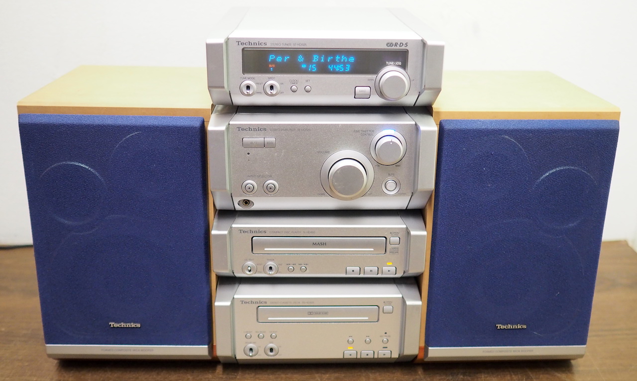Technics HD505 mikrostereosarja – Classic Audio