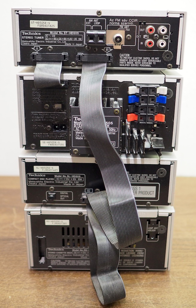 Technics HD505 mikrostereosarja – Classic Audio