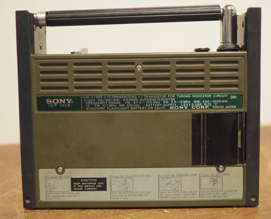Sony ICF-111B – Classic Audio