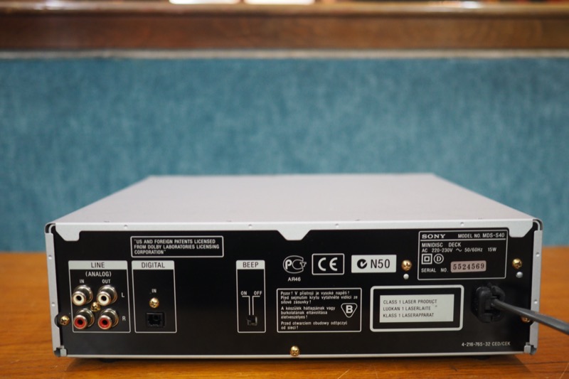 Sony MDS-S40 – Classic Audio