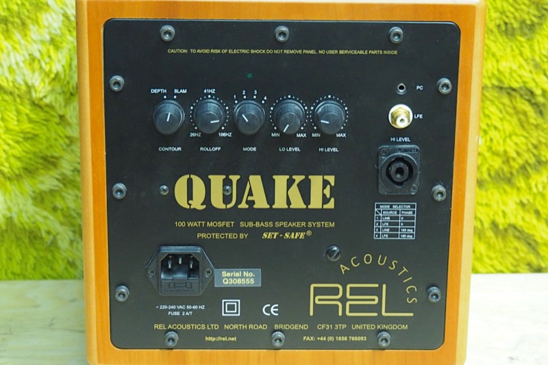 REL Quake – Classic Audio