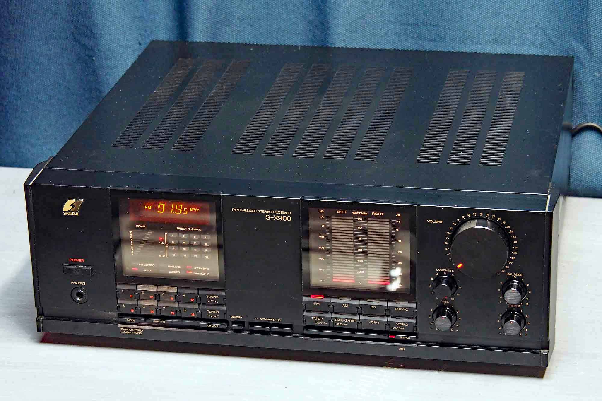 Sansui S-X900 – Classic Audio