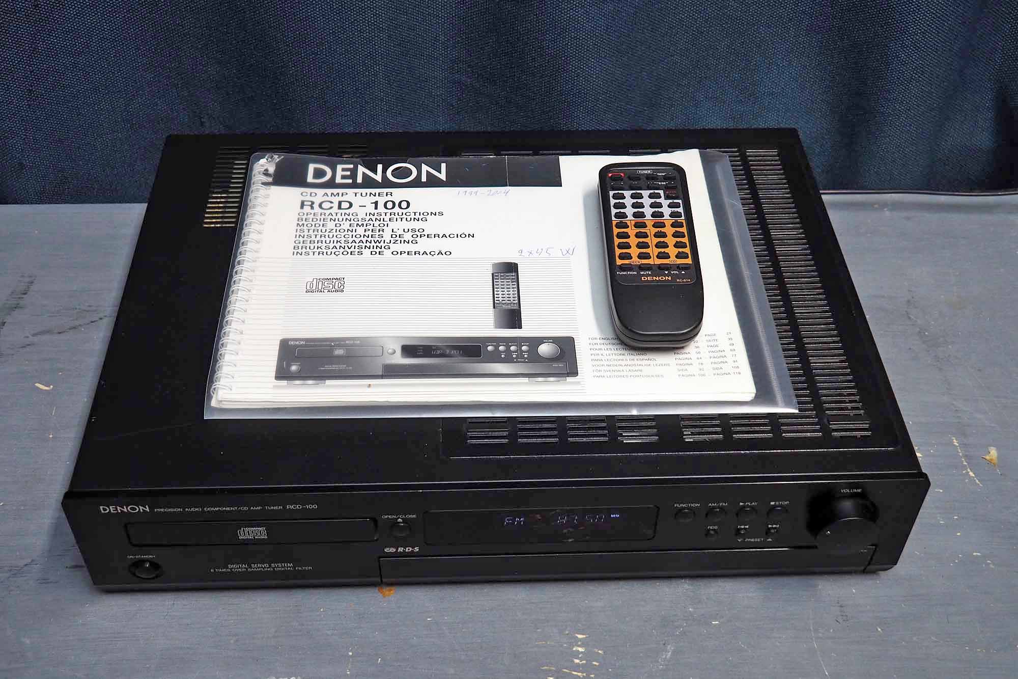 Denon RCD-100 – Classic Audio