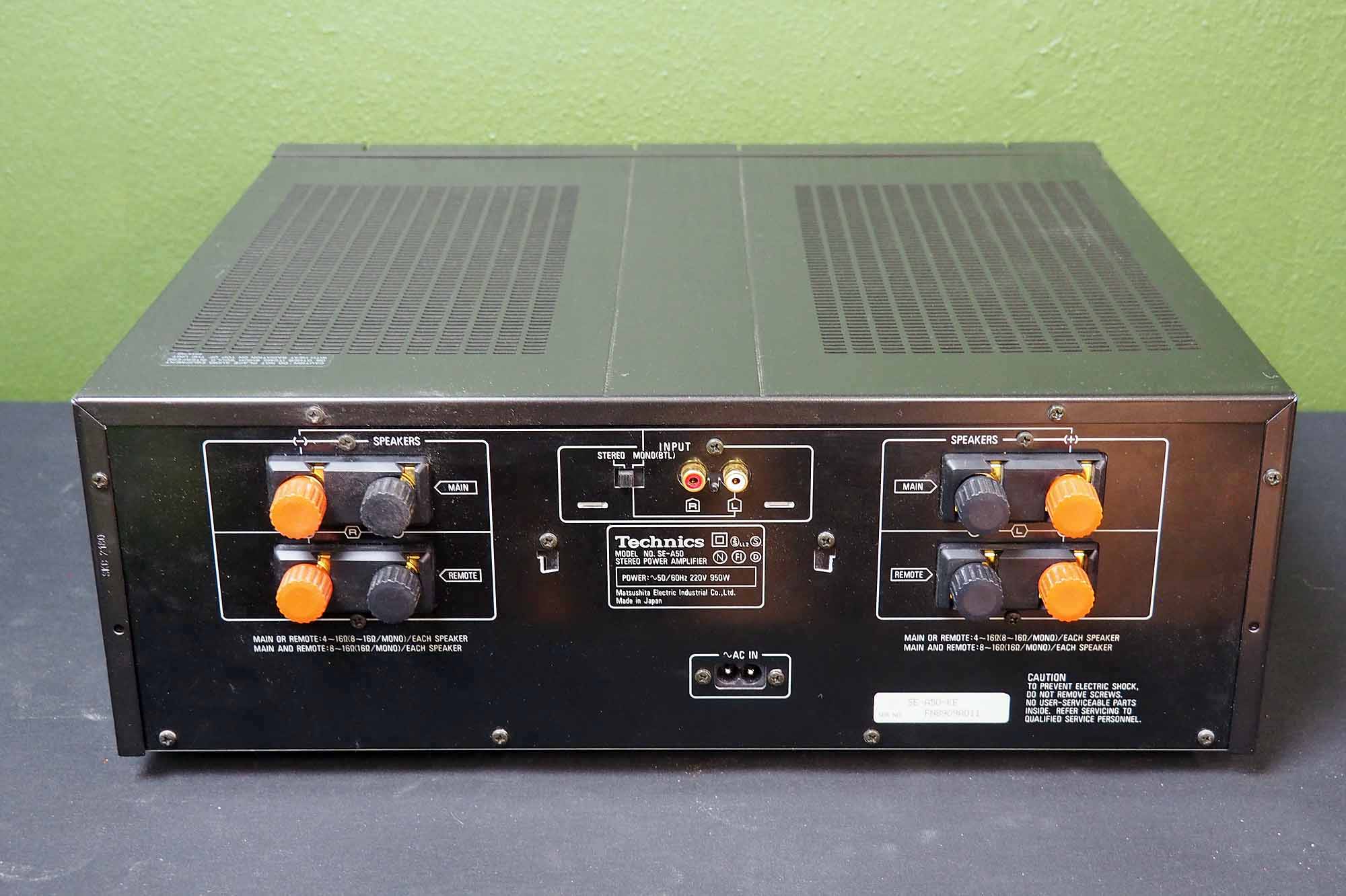 Technics SE-A50 – Classic Audio