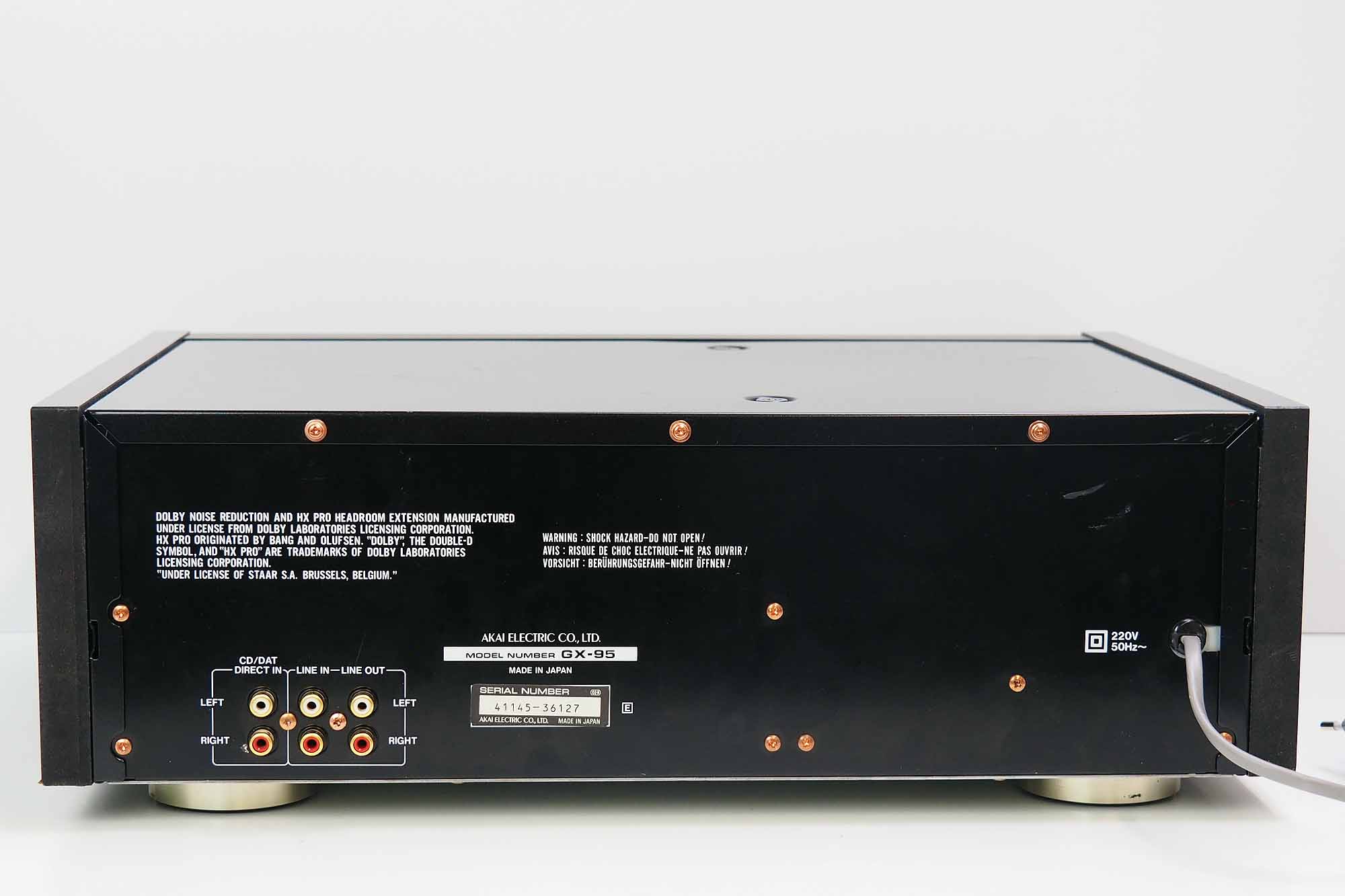Akai GX-95 Reference Master – Classic Audio
