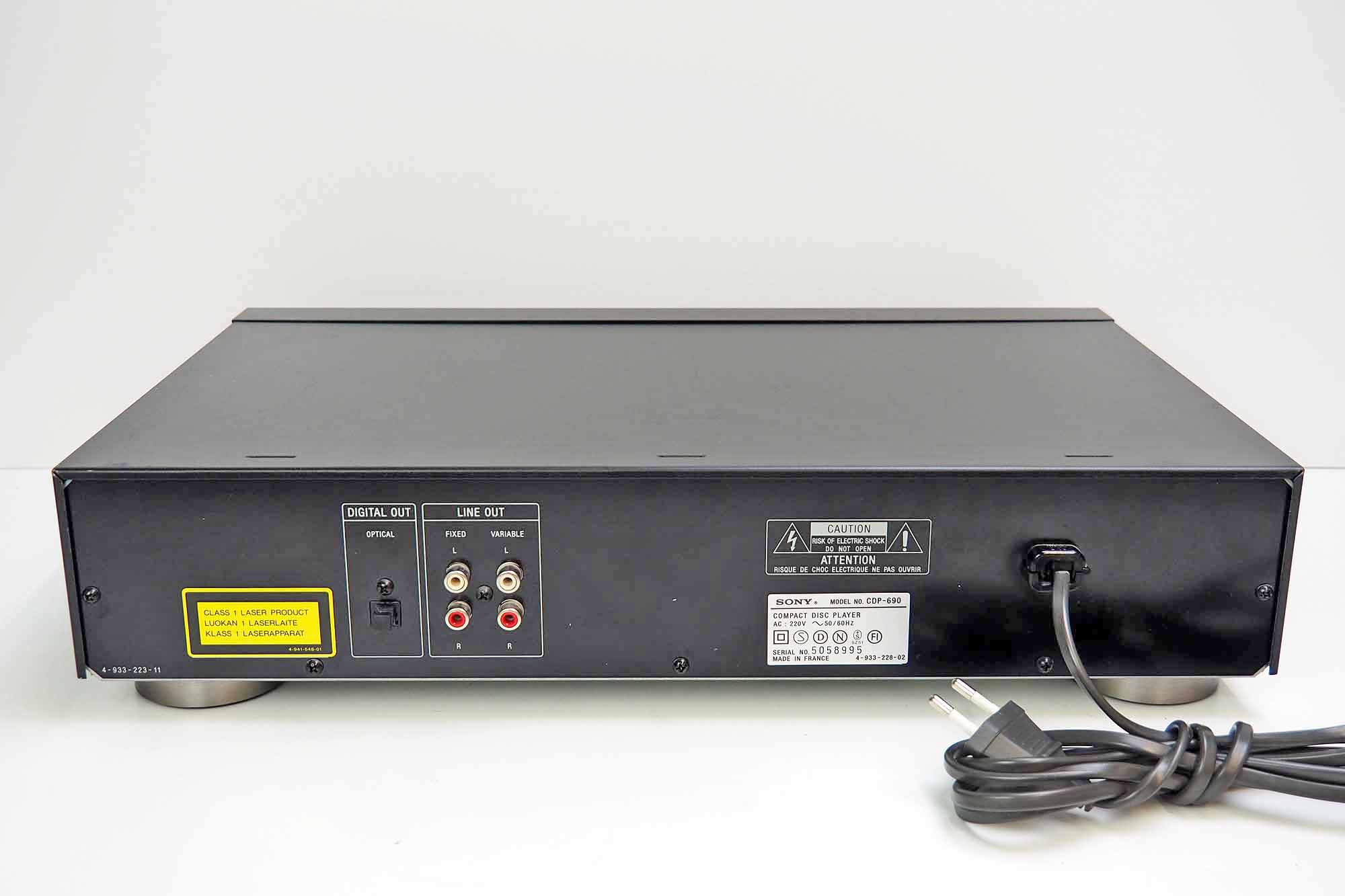 Sony CDP-690 – Classic Audio