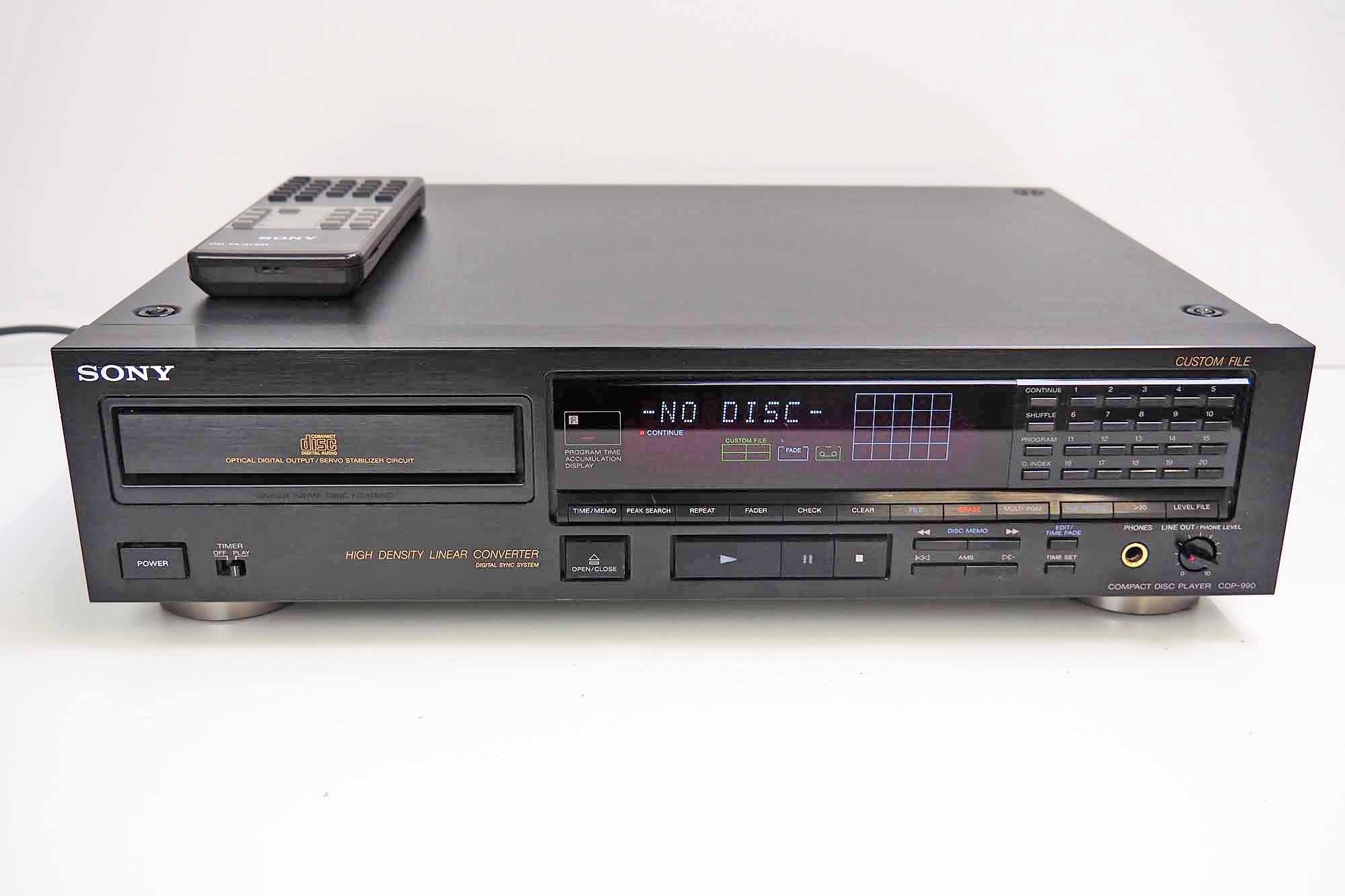 Sony CDP-990 – Classic Audio