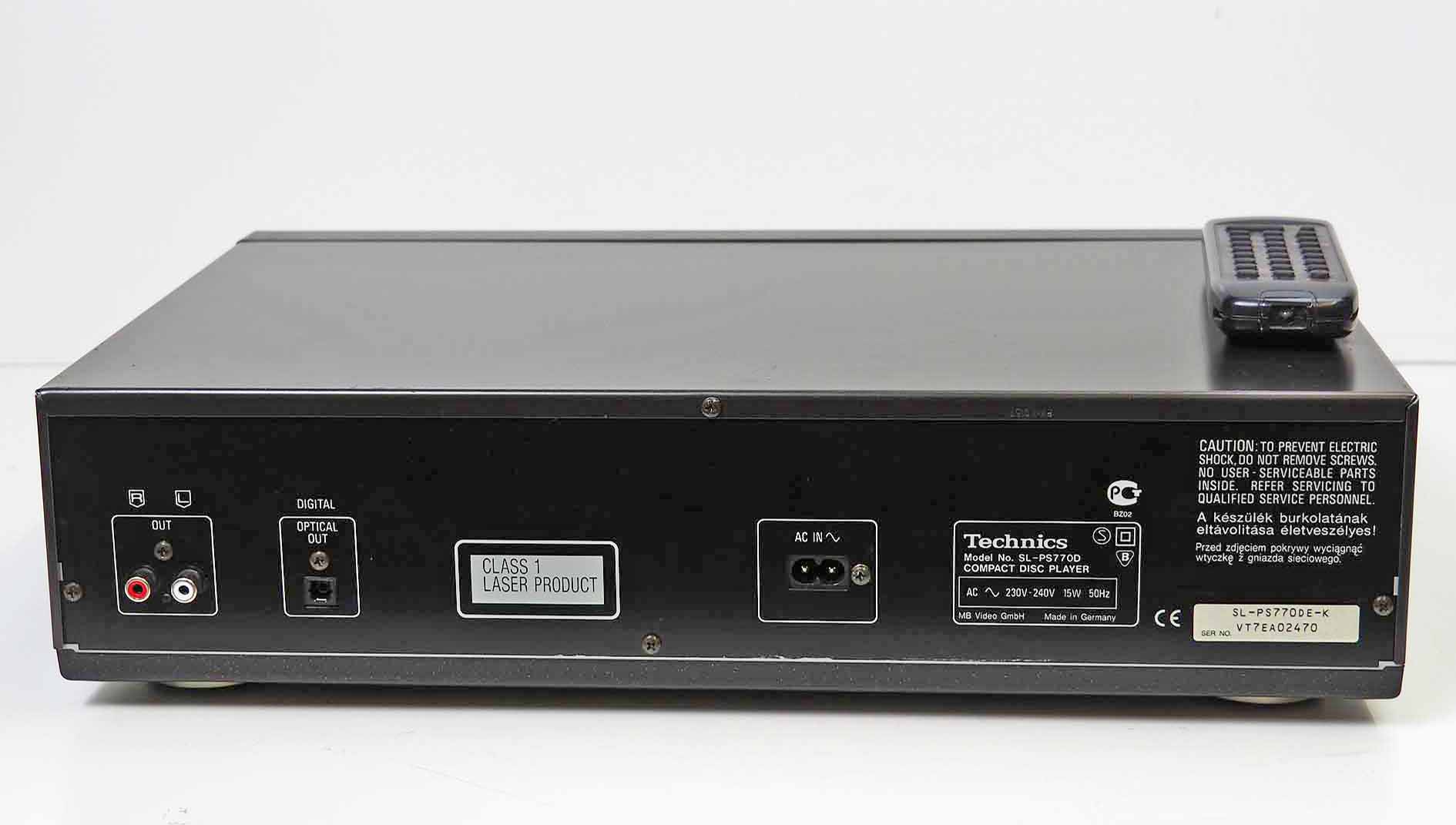 Technics SL-PS770D – Classic Audio