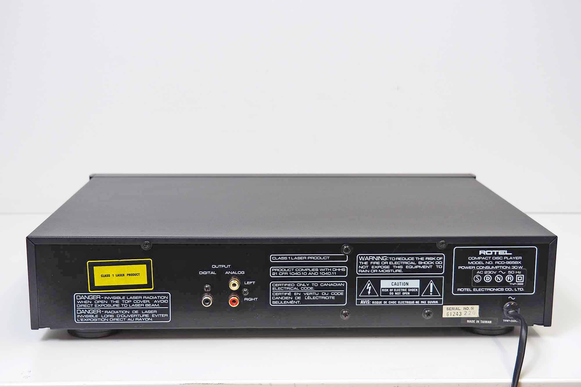 Rotel RCD-965BX – Classic Audio