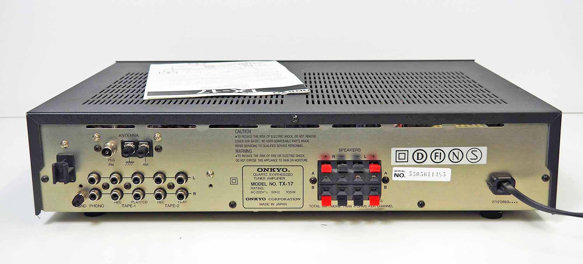 Onkyo TX-17 – Classic Audio
