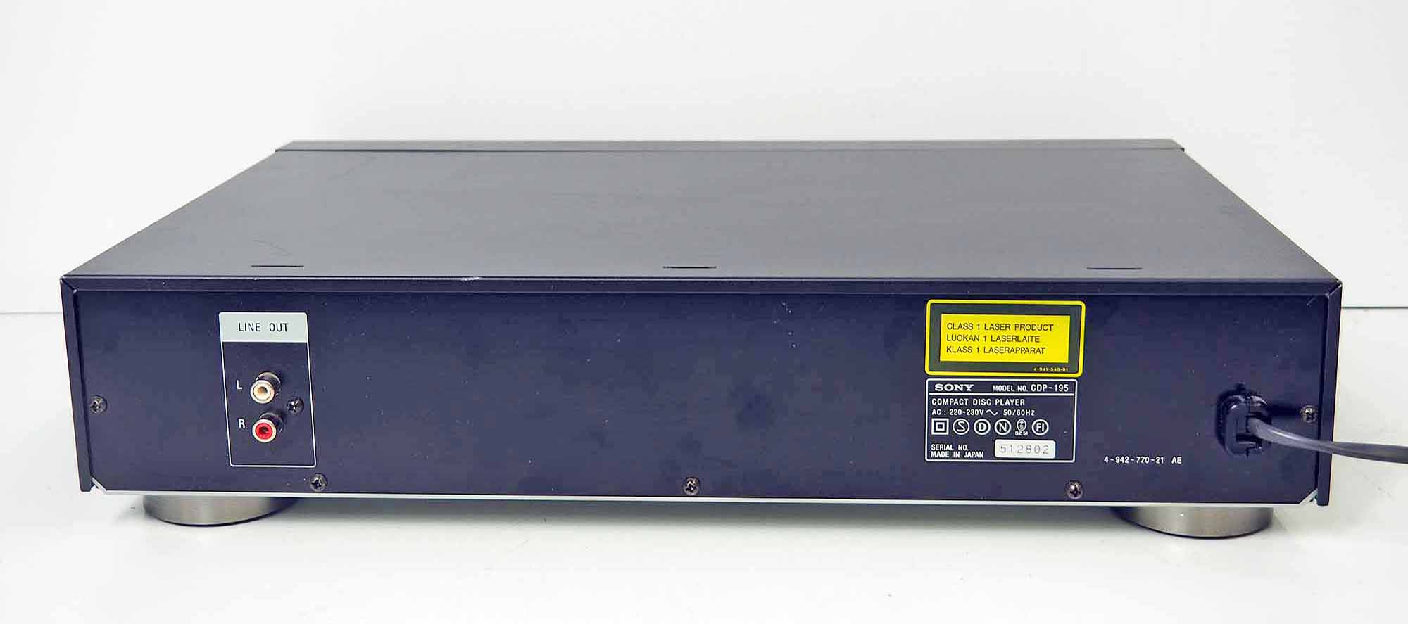 Sony CDP-195 – Classic Audio