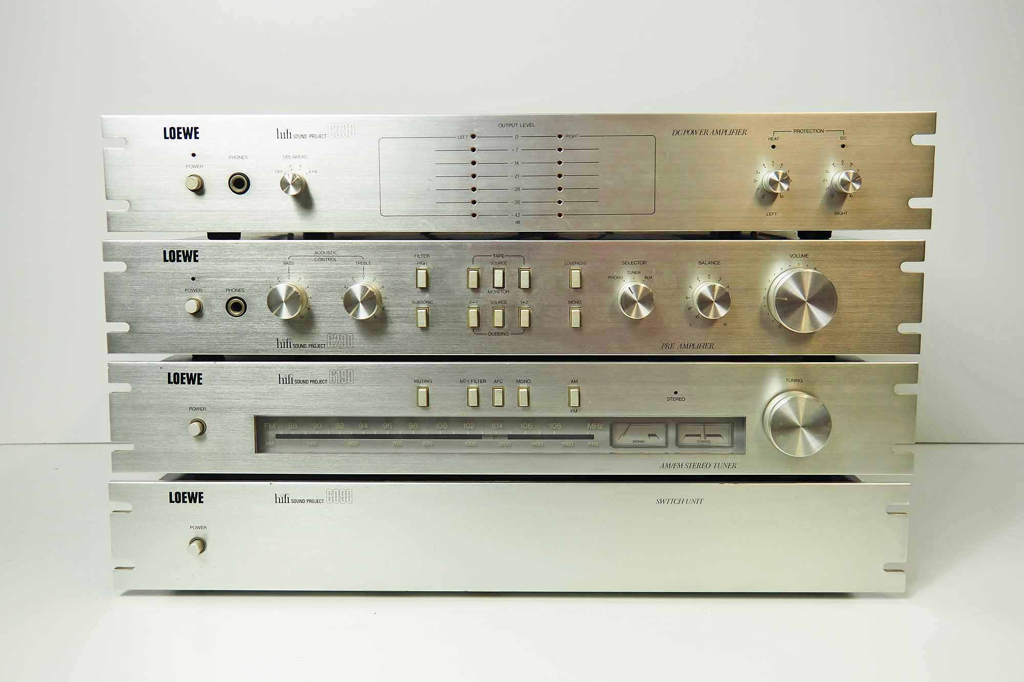 Loewe Hifi Sound Project SX 6090 / 6190 / 6290 / 6390 – Classic Audio