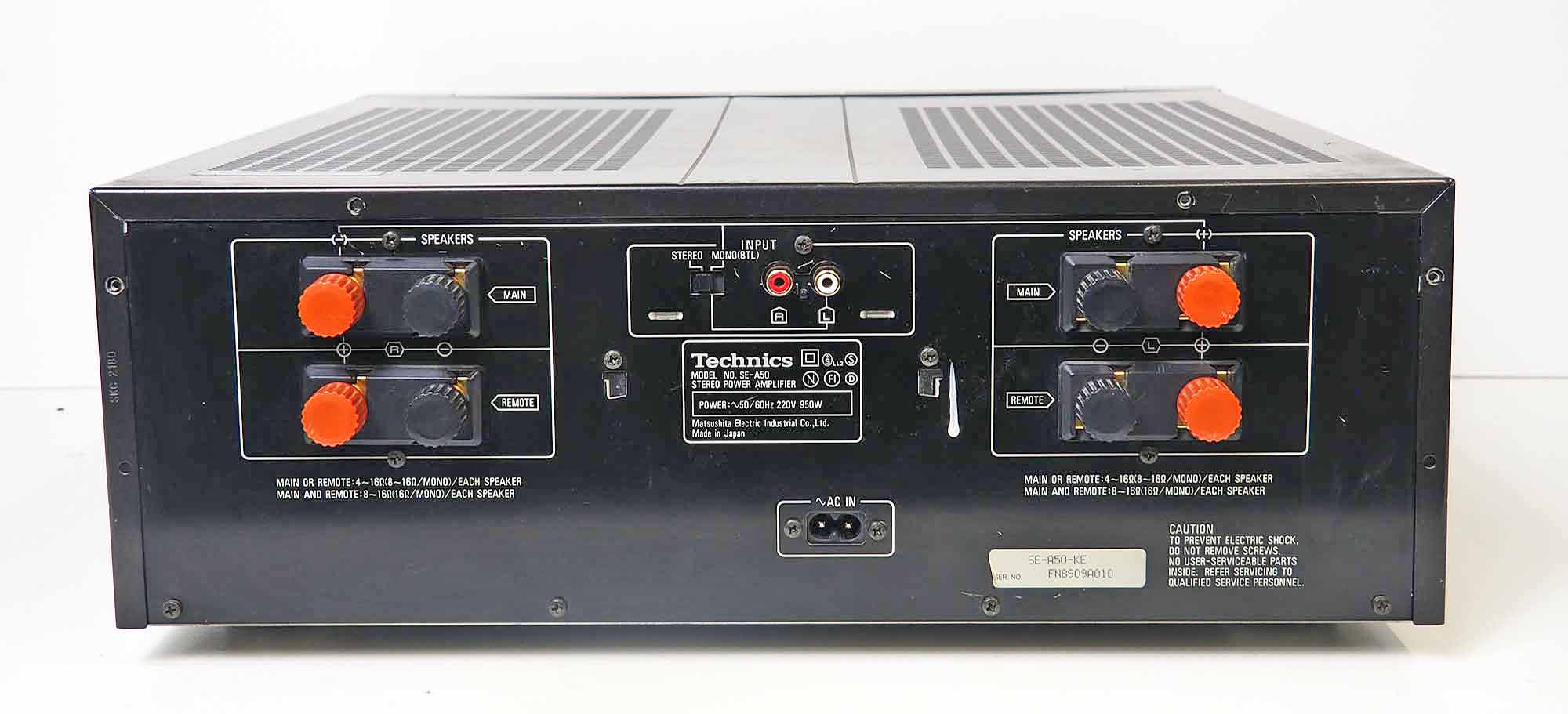 Technics SE-A50 – Classic Audio