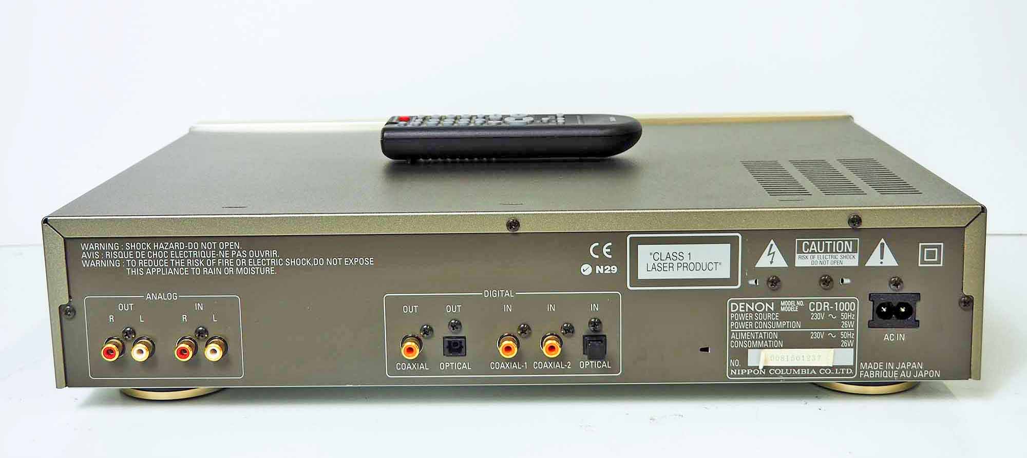 Denon CDR-1000 – Classic Audio