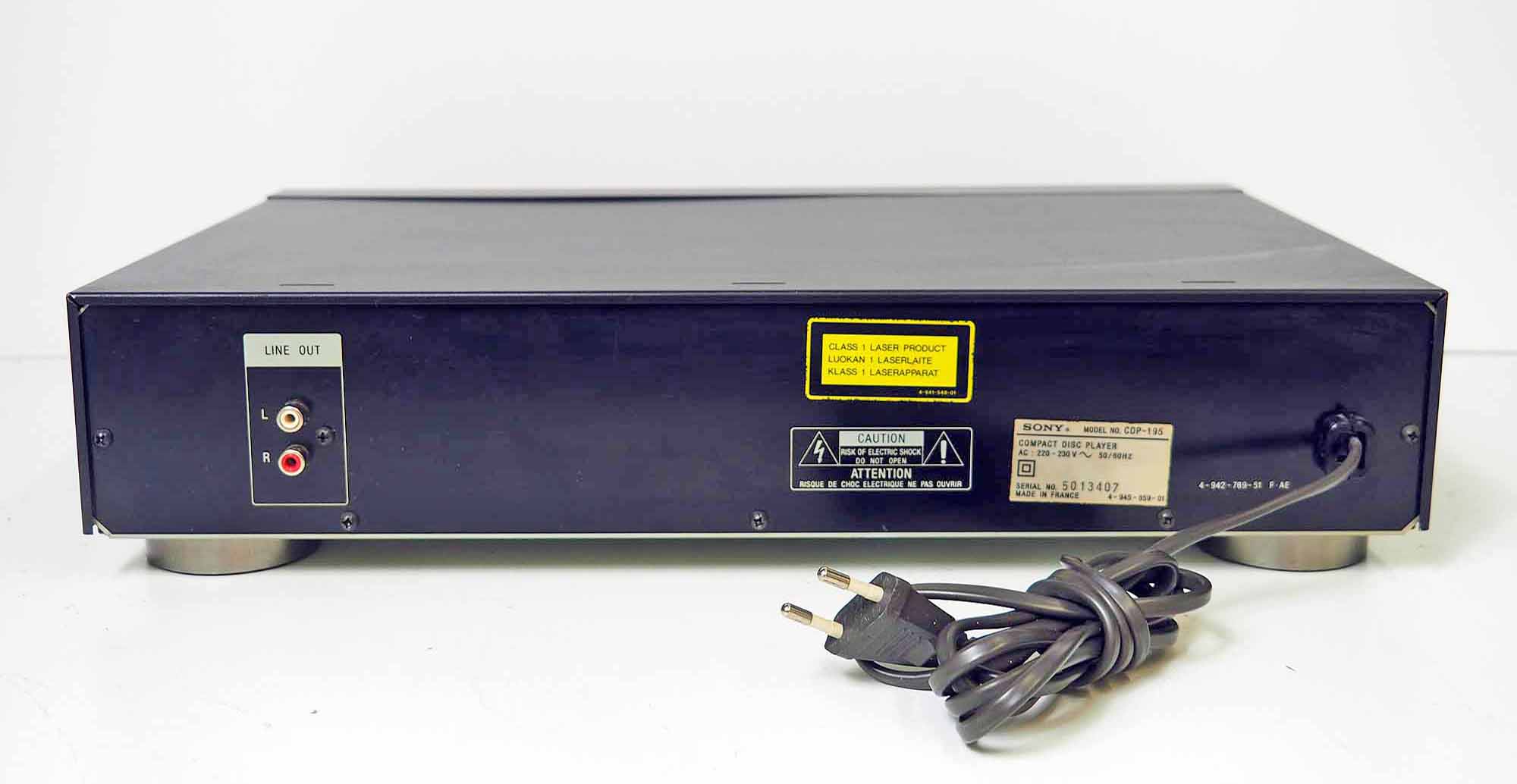 Sony CDP-195 – Classic Audio