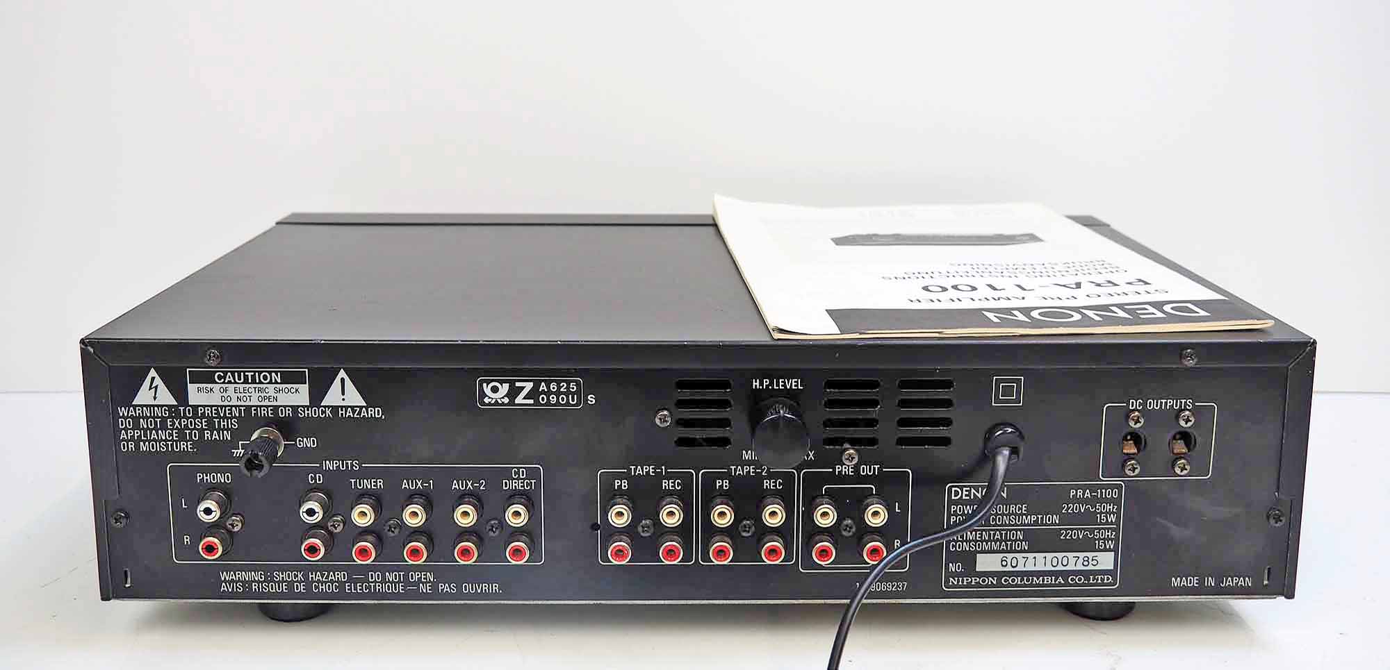 Denon PRA-1100 – Classic Audio