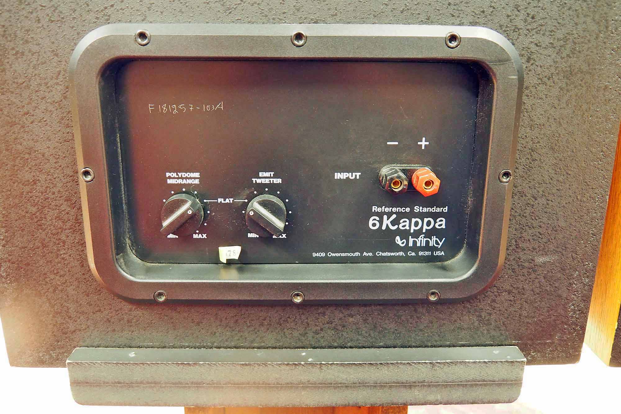 Infinity RS 6 Kappa – Classic Audio