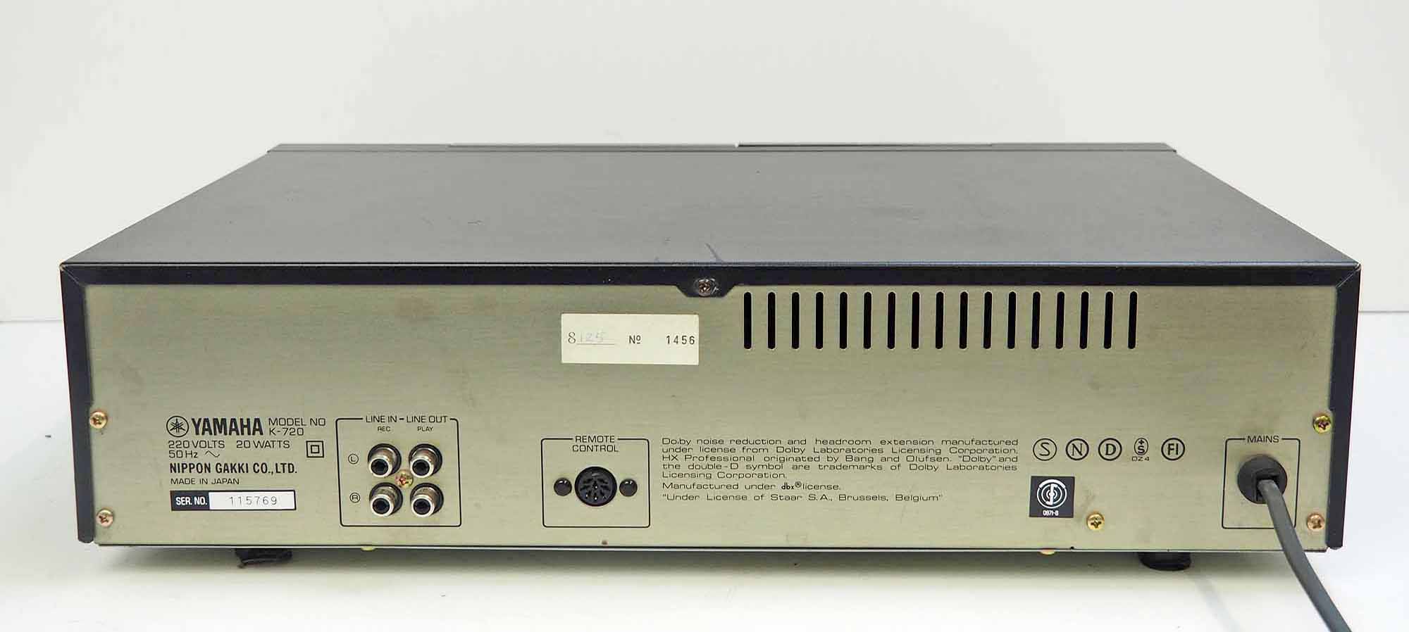 Yamaha K-720 – Classic Audio