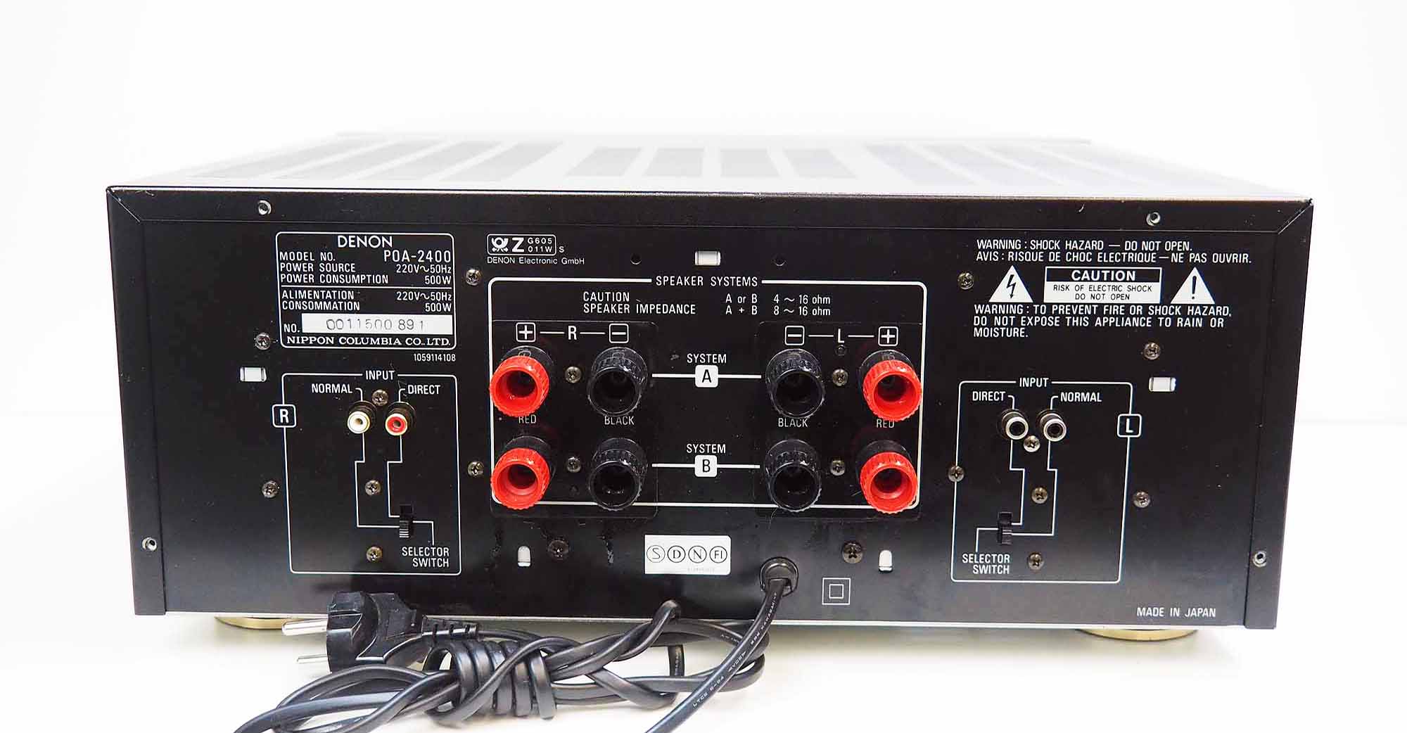 Denon POA-2400 – Classic Audio