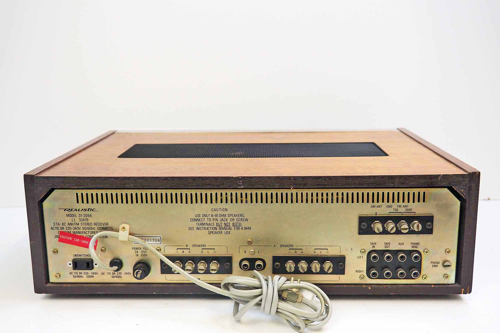 Realistic STA-82 – Classic Audio