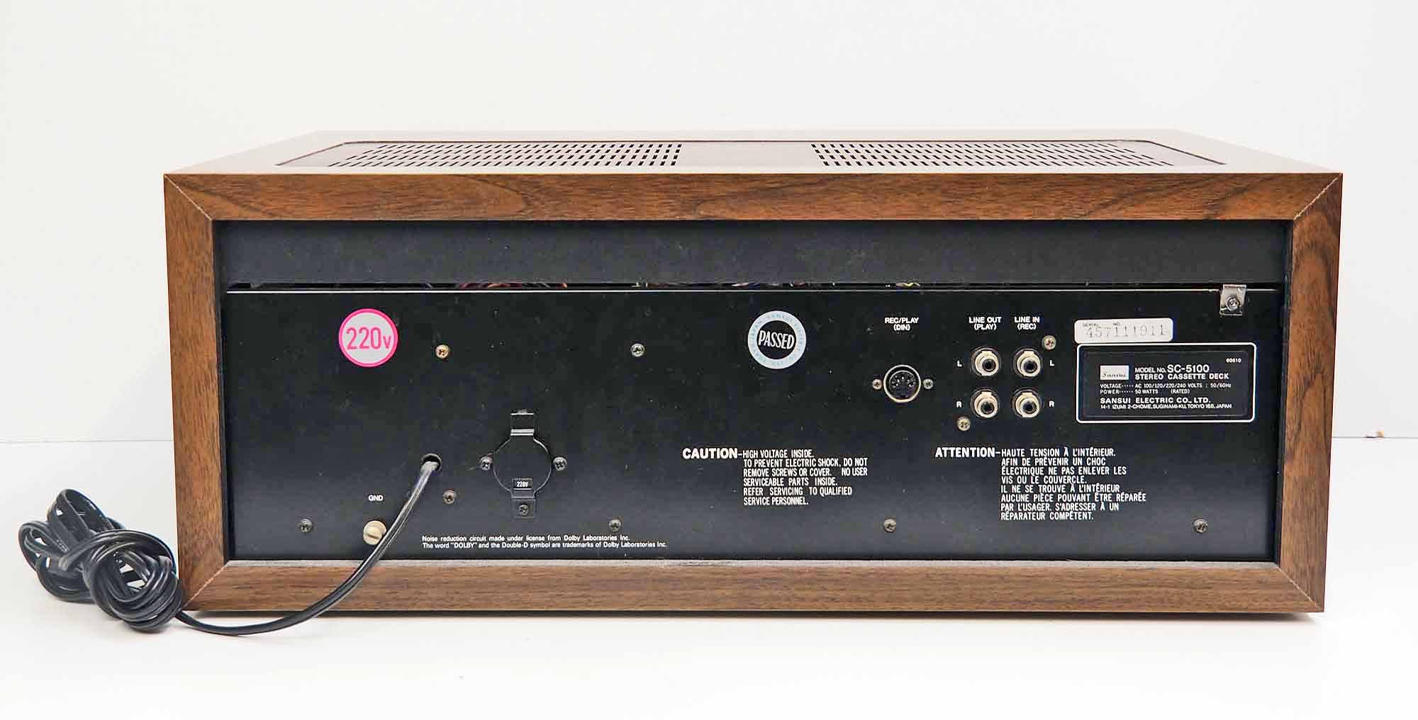 Sansui SC-5100 – Classic Audio