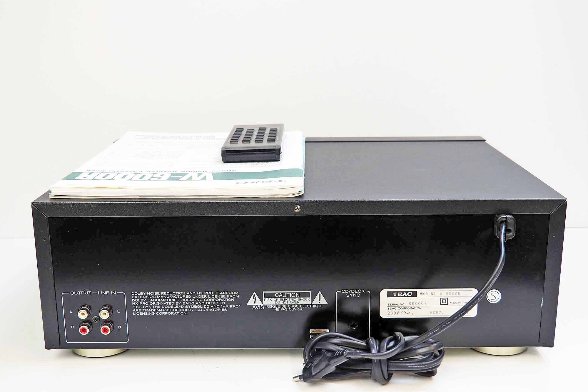 TEAC W-6000R – Classic Audio