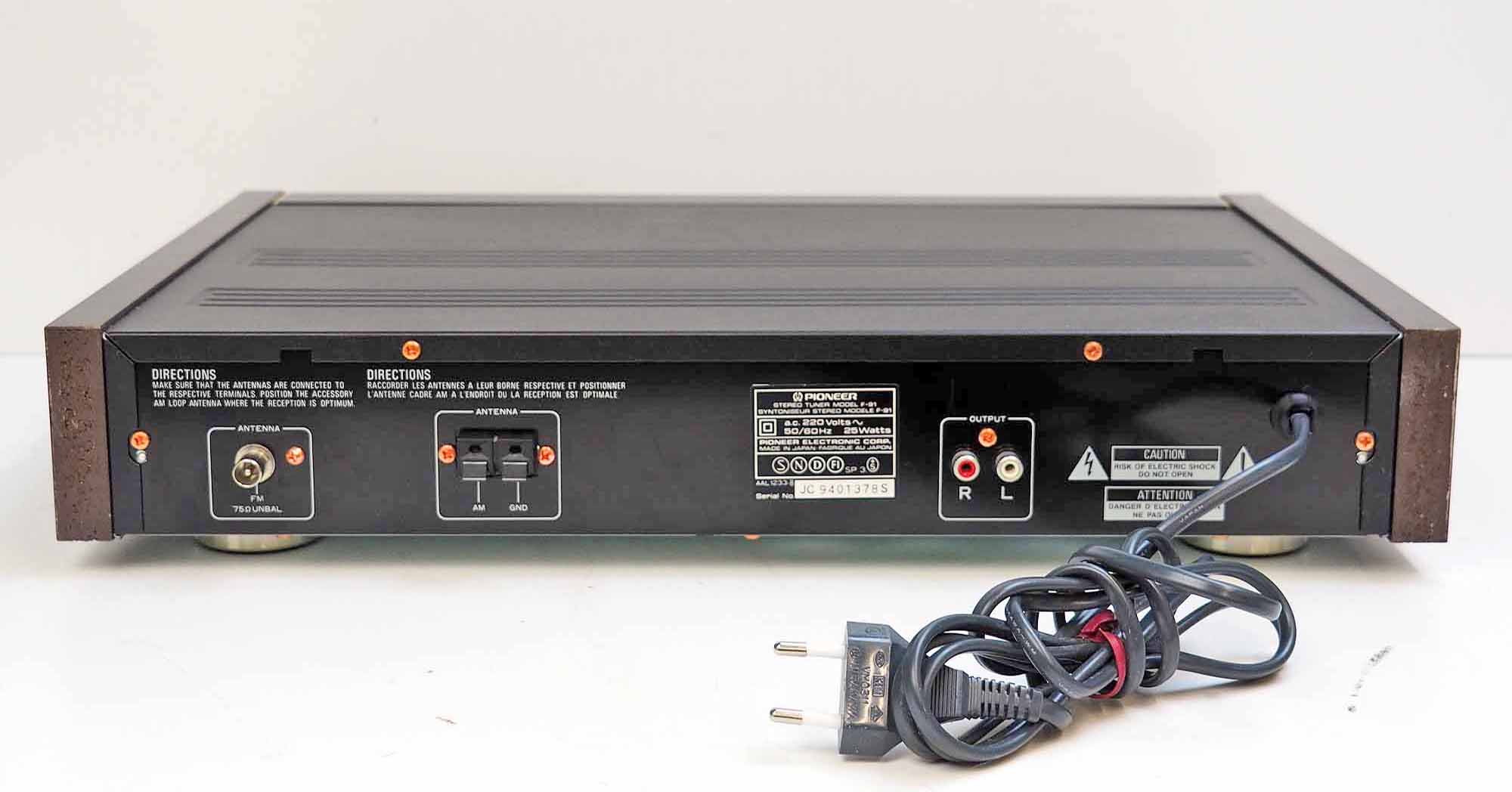 Pioneer F-91 – Classic Audio