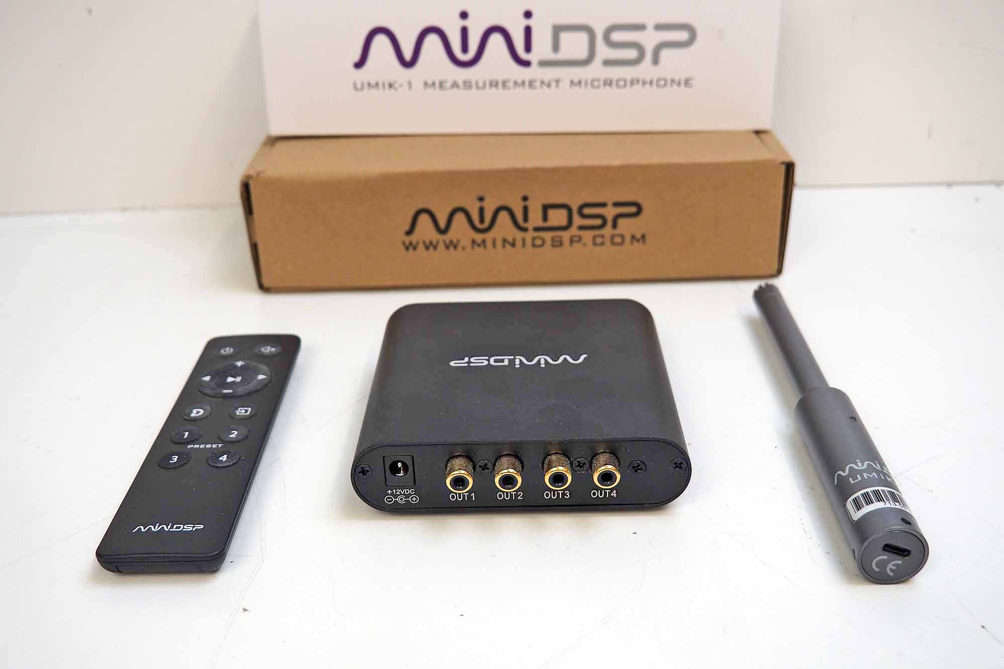 MiniDSP 2x4HD / Umik-1 – Classic Audio