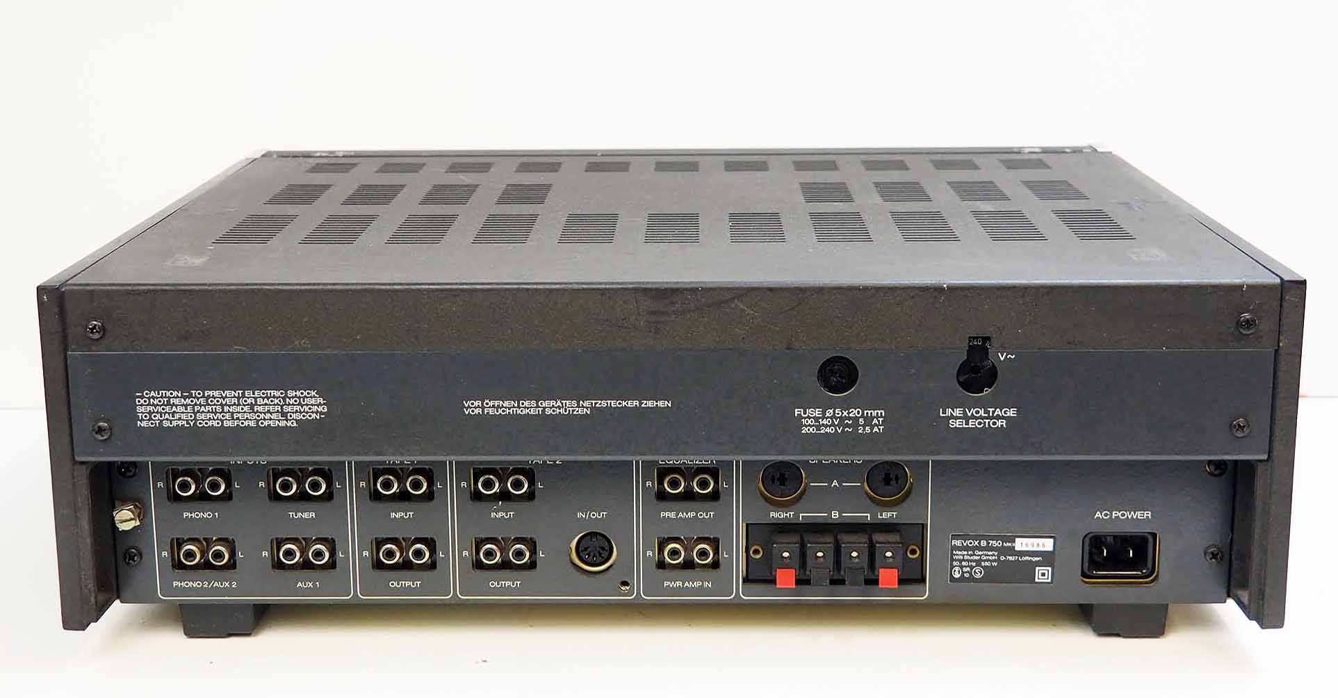 Revox B750 MK II – Classic Audio