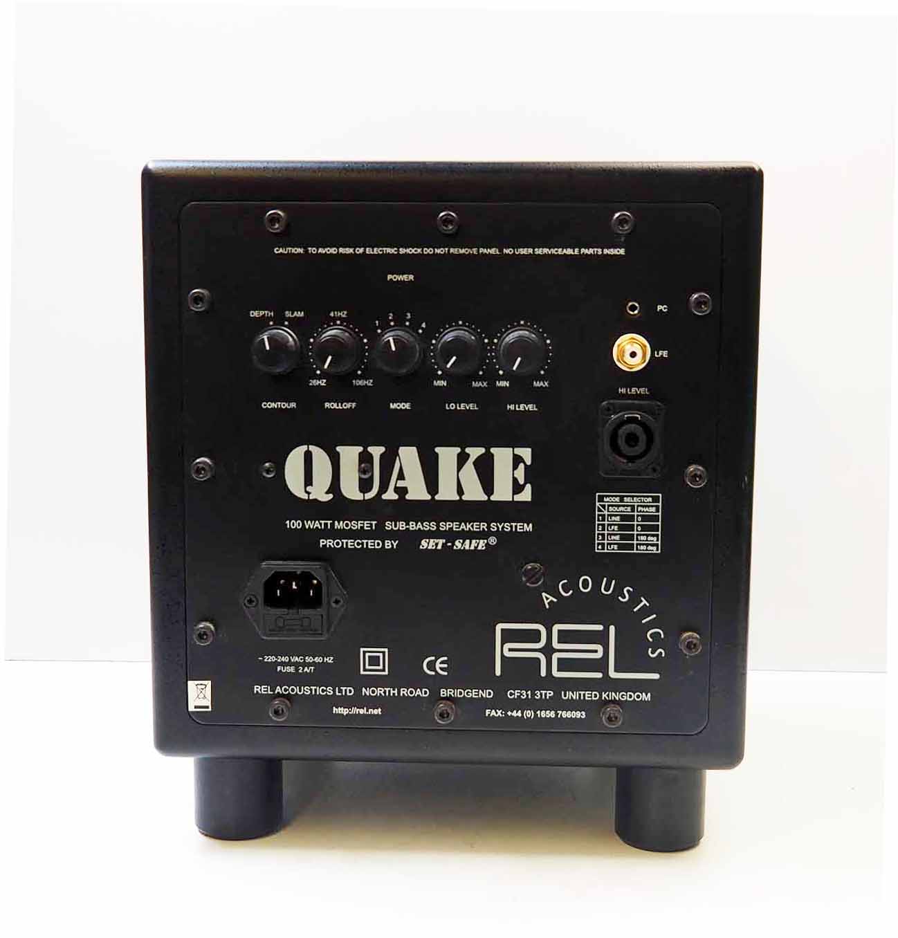 REL Quake – Classic Audio